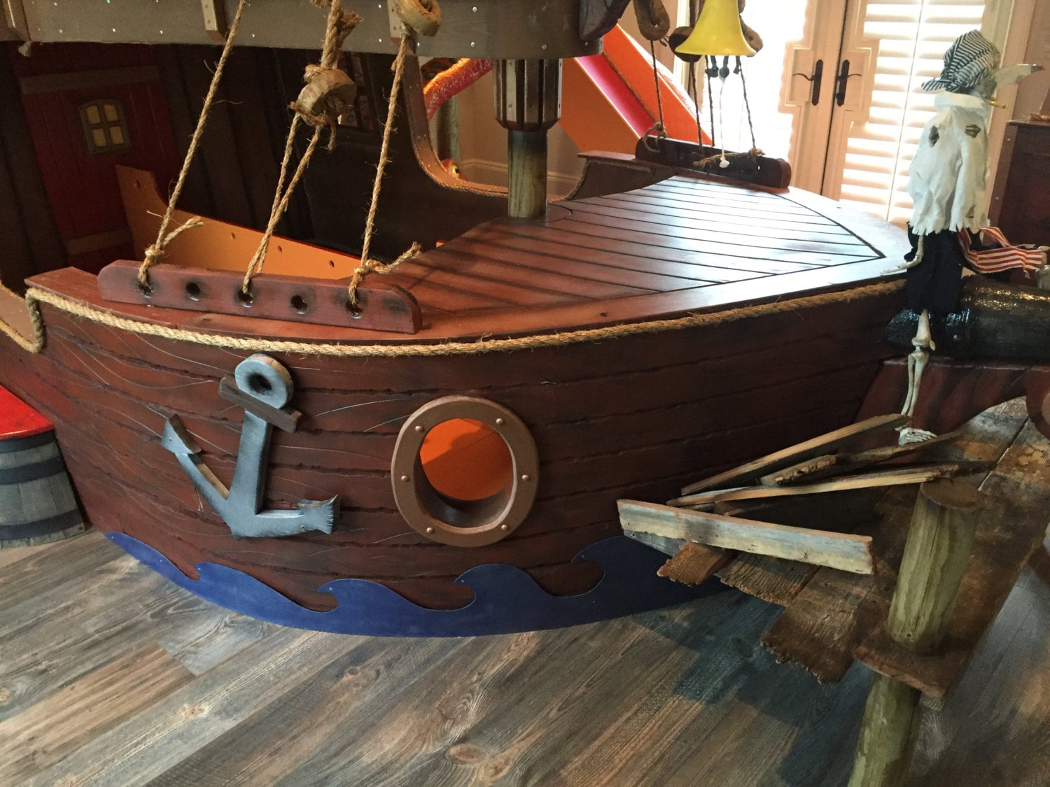 Kraken Pirate Bed - Etsy