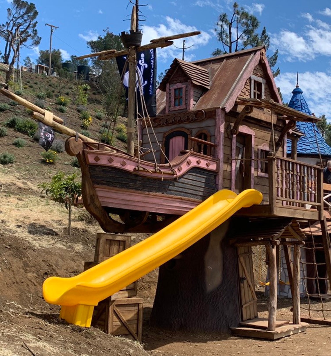 Pirate Rapunzel Tree House - Etsy