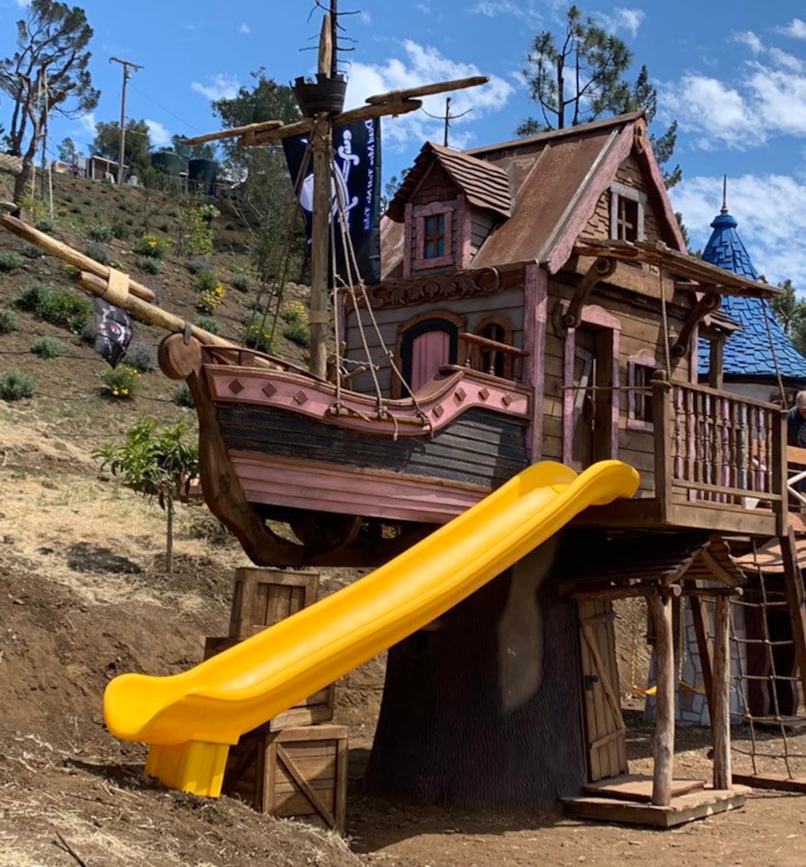 Pirate Rapunzel Tree House - Etsy