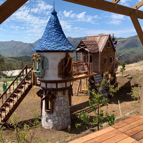 Pirate Rapunzel Tree House - Etsy