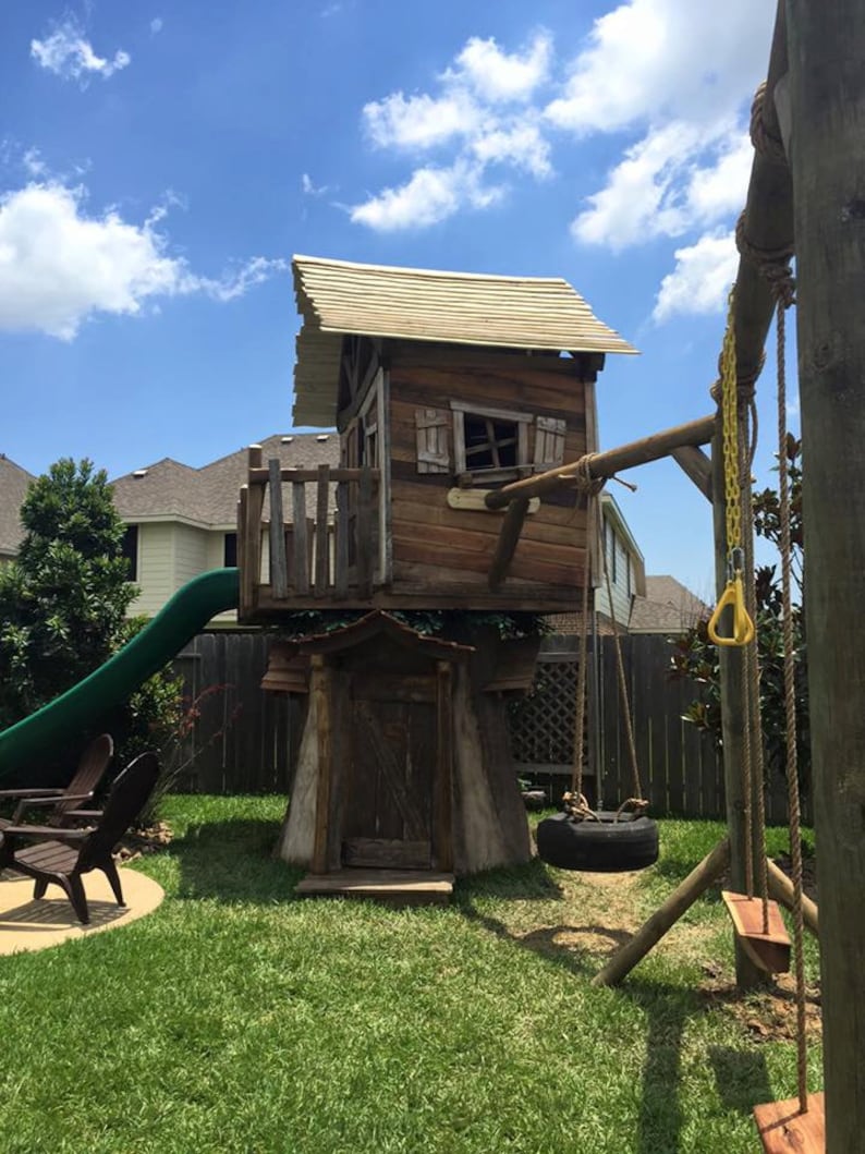 Whimsy Rustic Tree House - Etsy UK