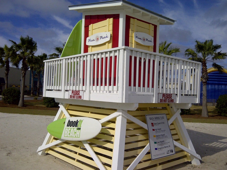 Lifeguard Station Advertisement Sign or Photo Prop - Etsy