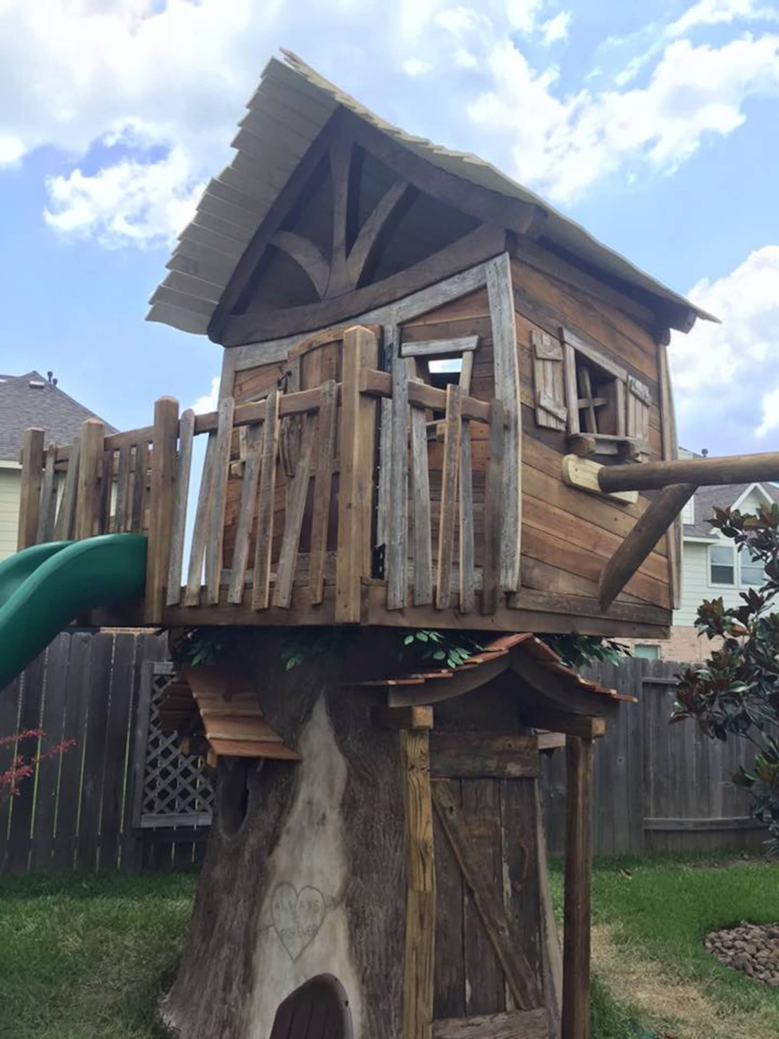 Whimsy Rustic Tree House - Etsy