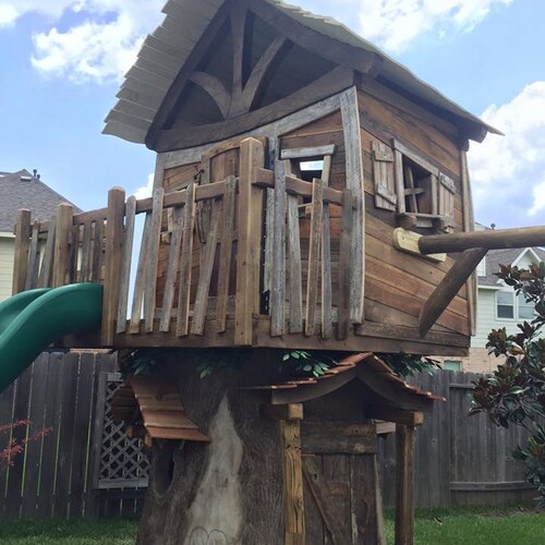 Tree House Open Rustic - Etsy