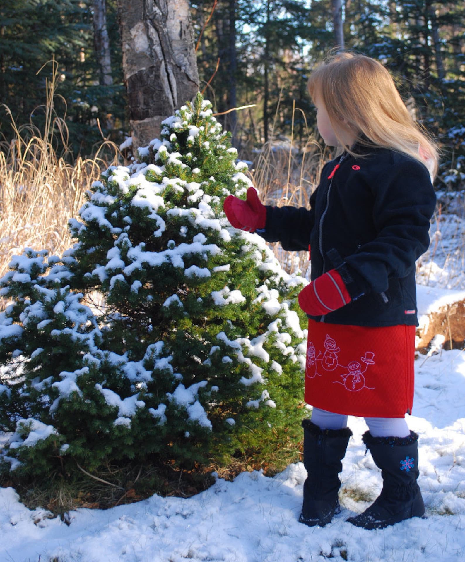 PDF Girl's Snow Skirt PATTERN - Etsy