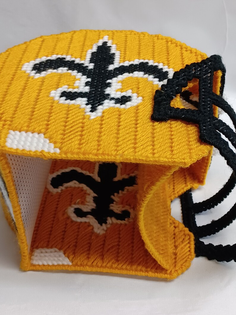 New Orleans Saints Tissue Box Cover - Etsy