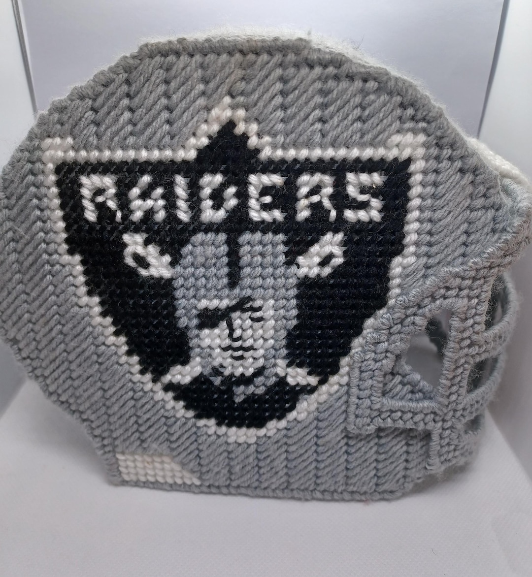 Las Vegas Raiders Tissue Box Cover - Etsy