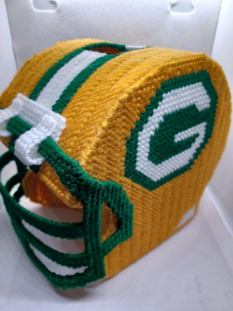 Green Bay Packers Tissue Box Cover - Etsy
