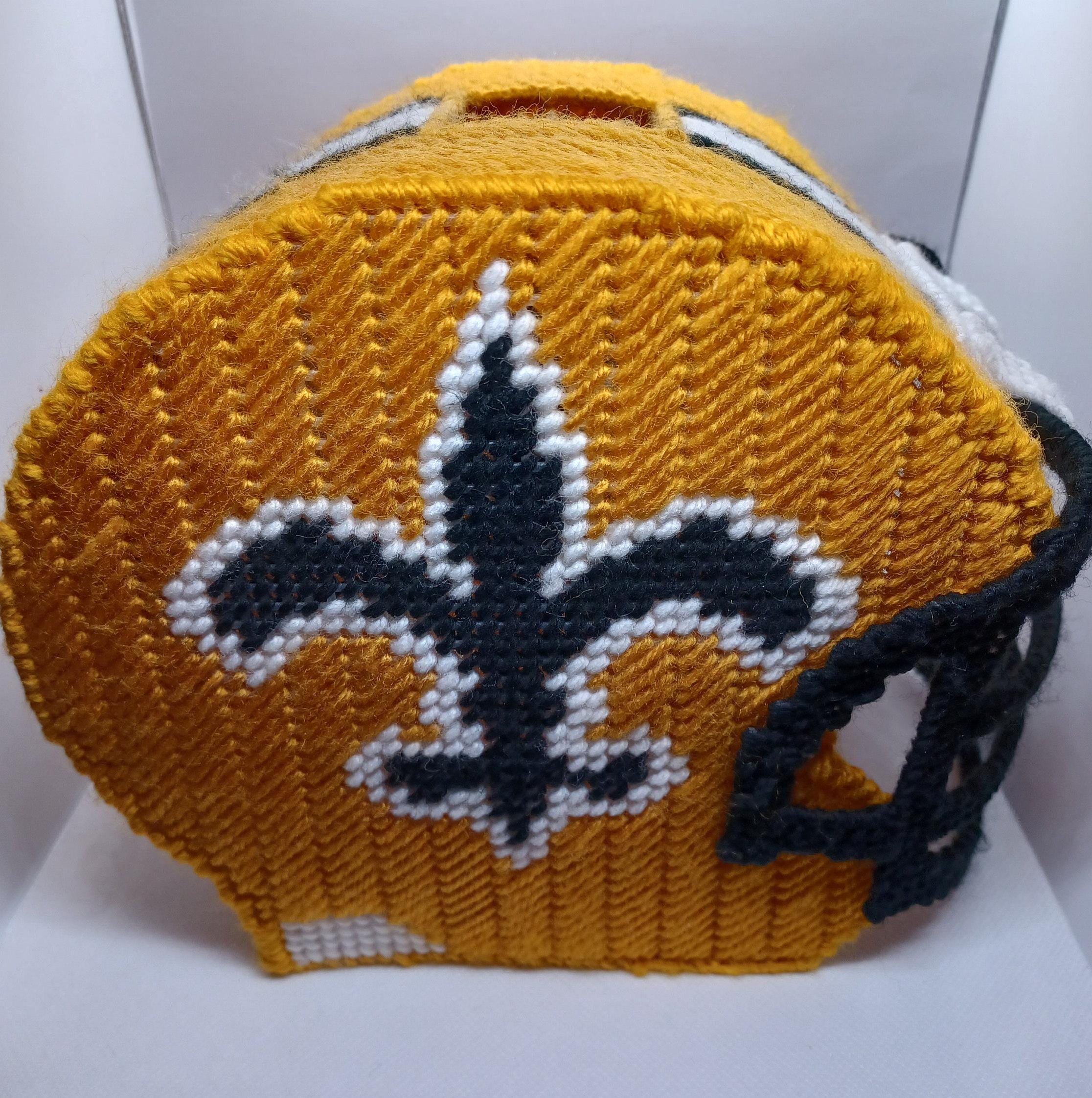 New Orleans Saints Tissue Box Cover - Etsy
