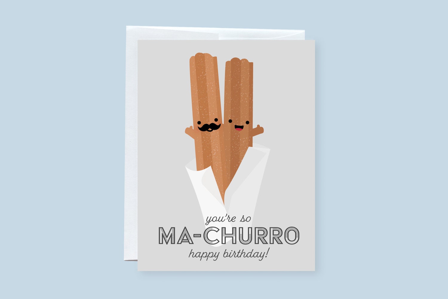 You're so Ma-churro Happy Birthday Punny Greeting Card - Etsy