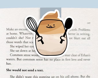 Iced Coffee Magnetic Bookmark jumbo - Etsy