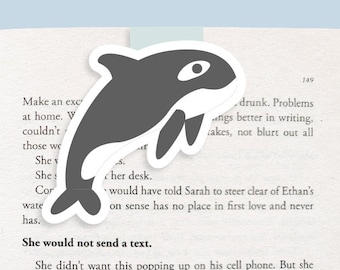 Whale Bookmark | Etsy