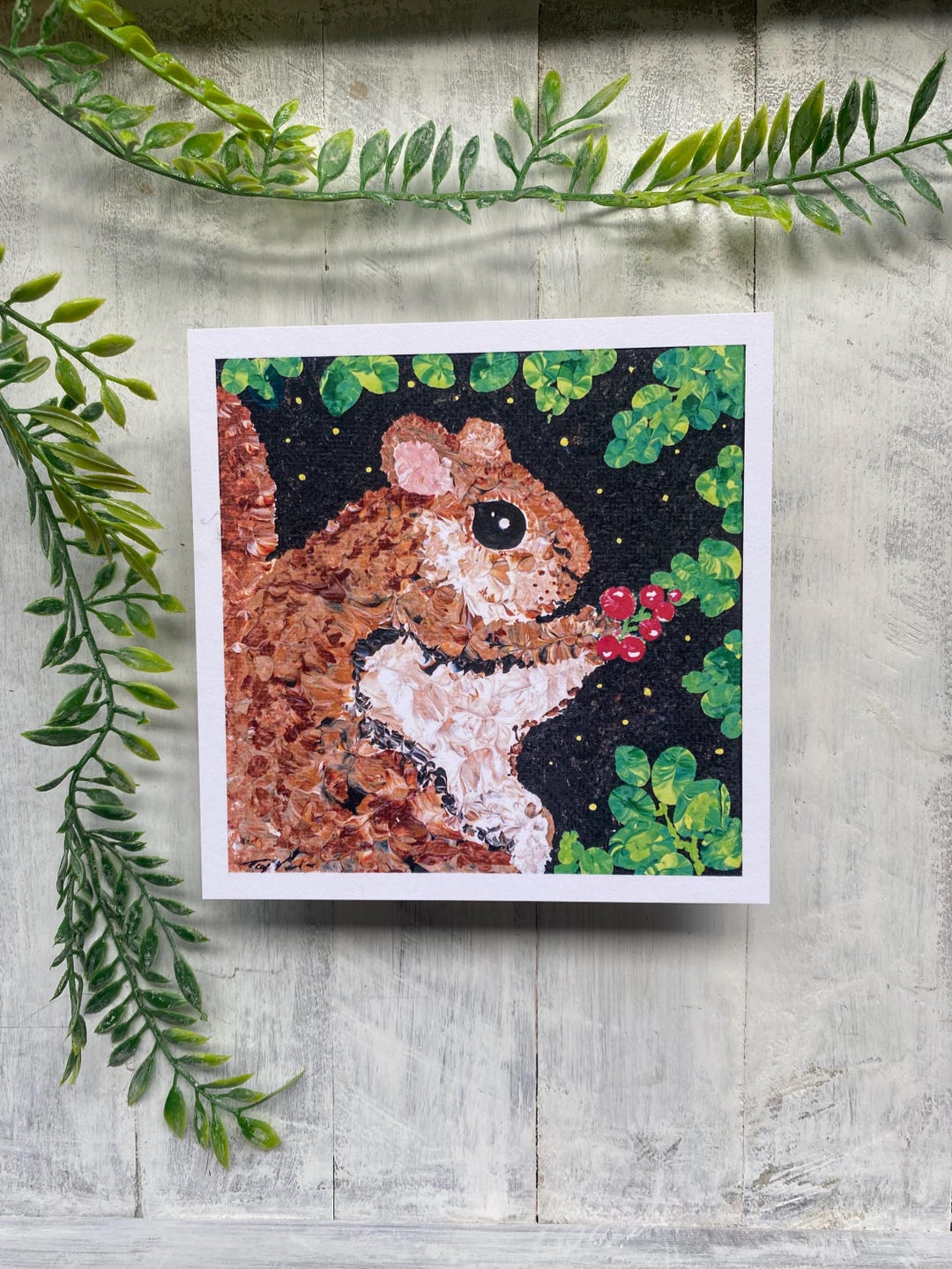 Flying Squirrel Art Print Squirrel Print Squirrel Lover Gift for ...