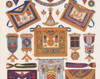 Masonic wall art | Etsy