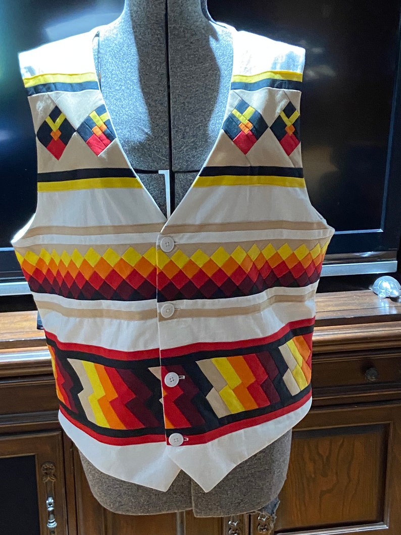 New Seminole Patchwork Vest - Etsy