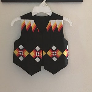 New Seminole Patchwork Vest (children’s) - Etsy