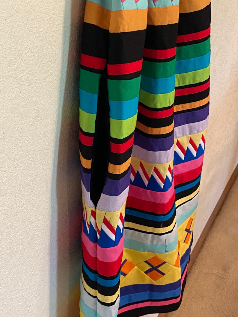 New Seminole Patchwork Skirt Made to Order Features a Fitted Waistband ...