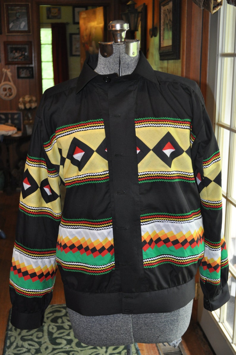 SEMINOLE PATCHWORK JACKET - Etsy