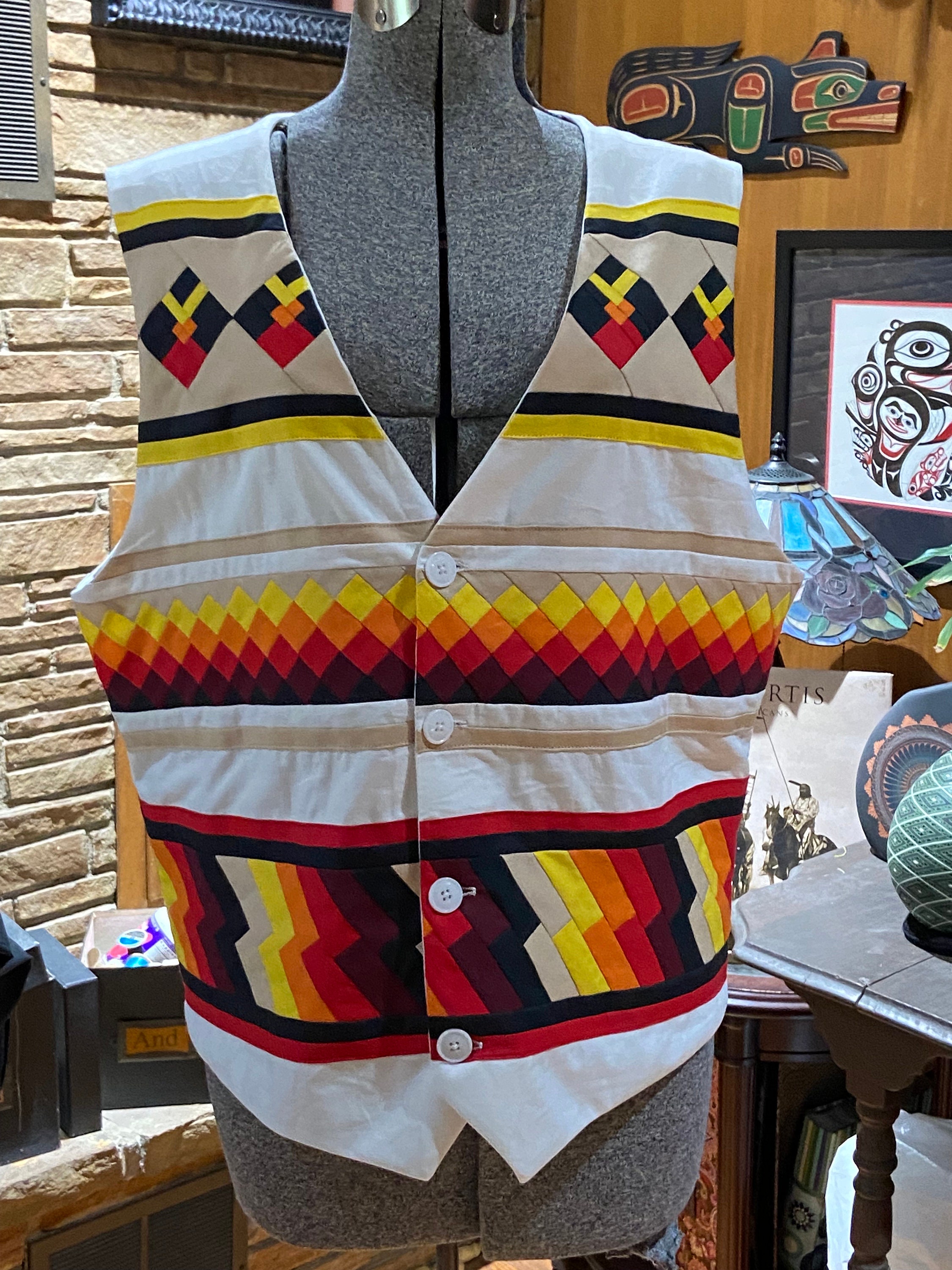 New Seminole Patchwork Vest - Etsy