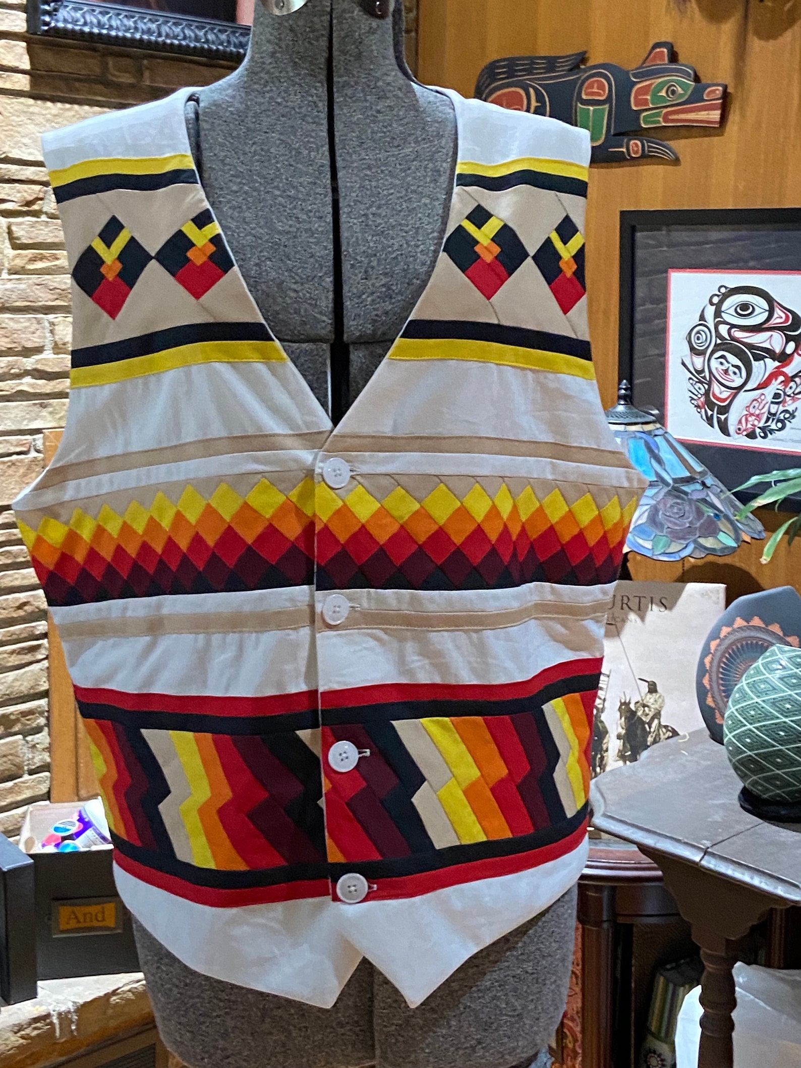 New Seminole Patchwork Vest - Etsy