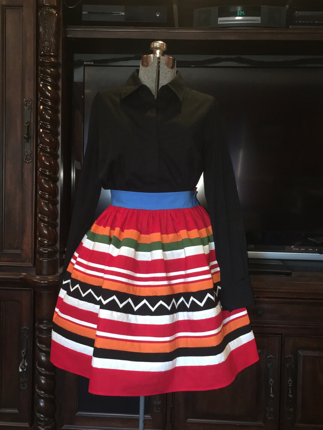 New Seminole Patchwork Skirt - Etsy