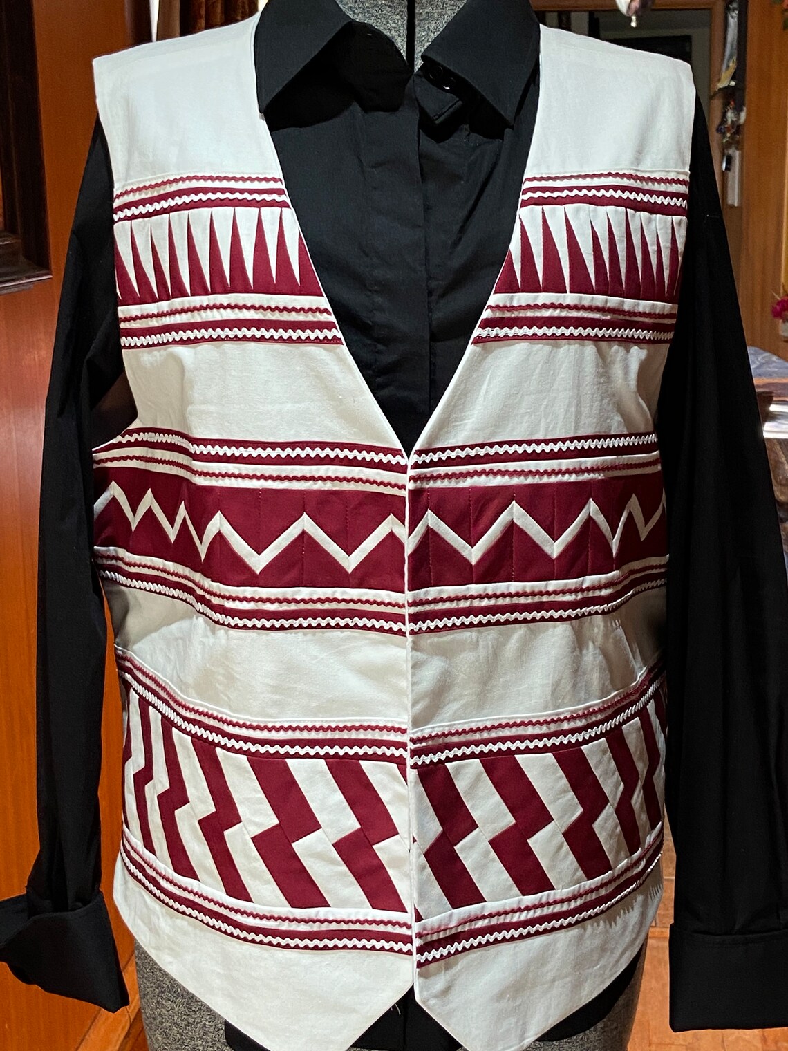 New Seminole Patchwork Vest - Etsy