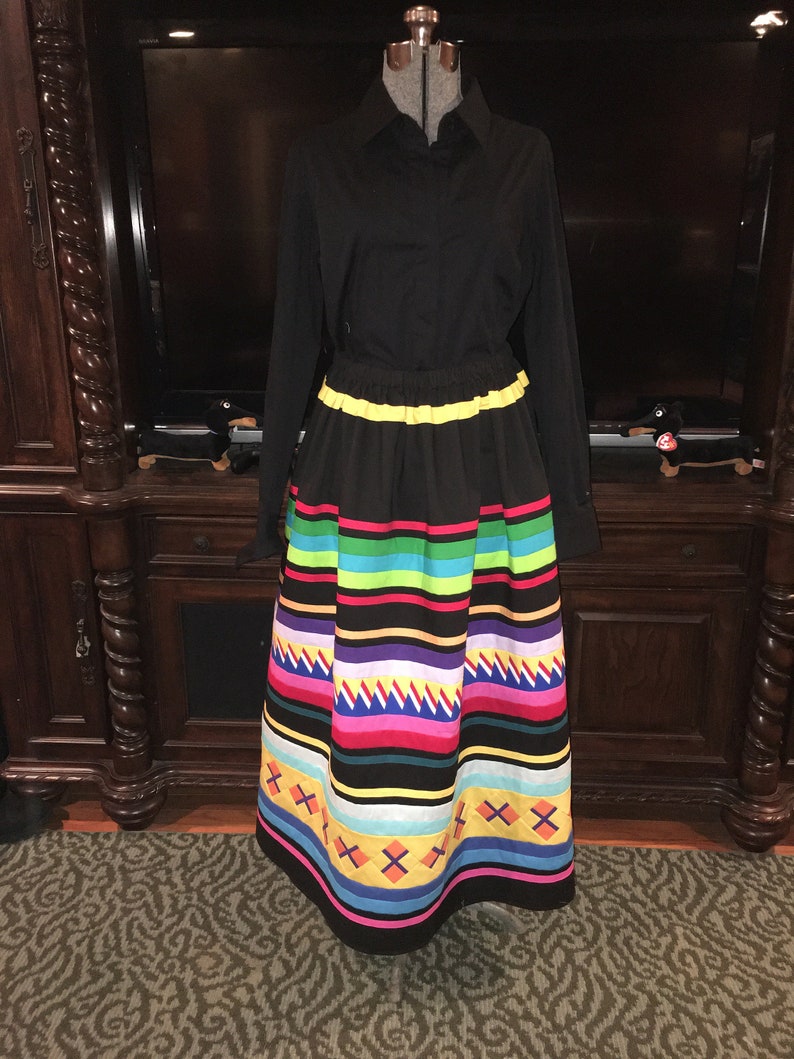 New Seminole Patchwork Skirt - Etsy