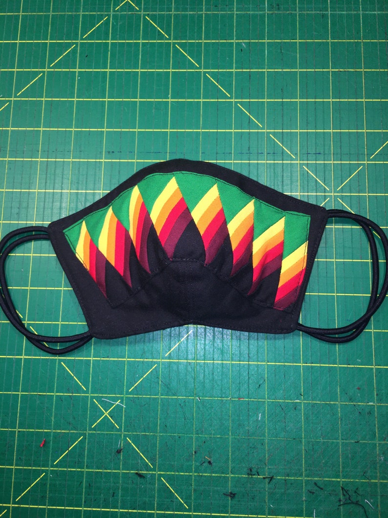 New Seminole Patchwork Face Mask Featuring Everlasting Fire Patchwork ...