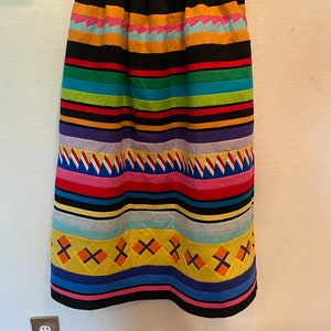 New Seminole Patchwork Skirt Made to Order Features a Fitted Waistband ...