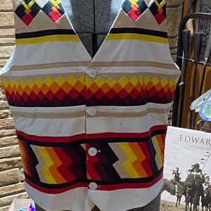 New Seminole Patchwork Vest - Etsy