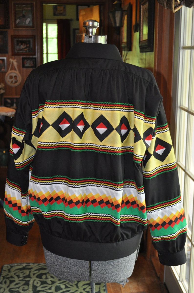 SEMINOLE PATCHWORK JACKET - Etsy
