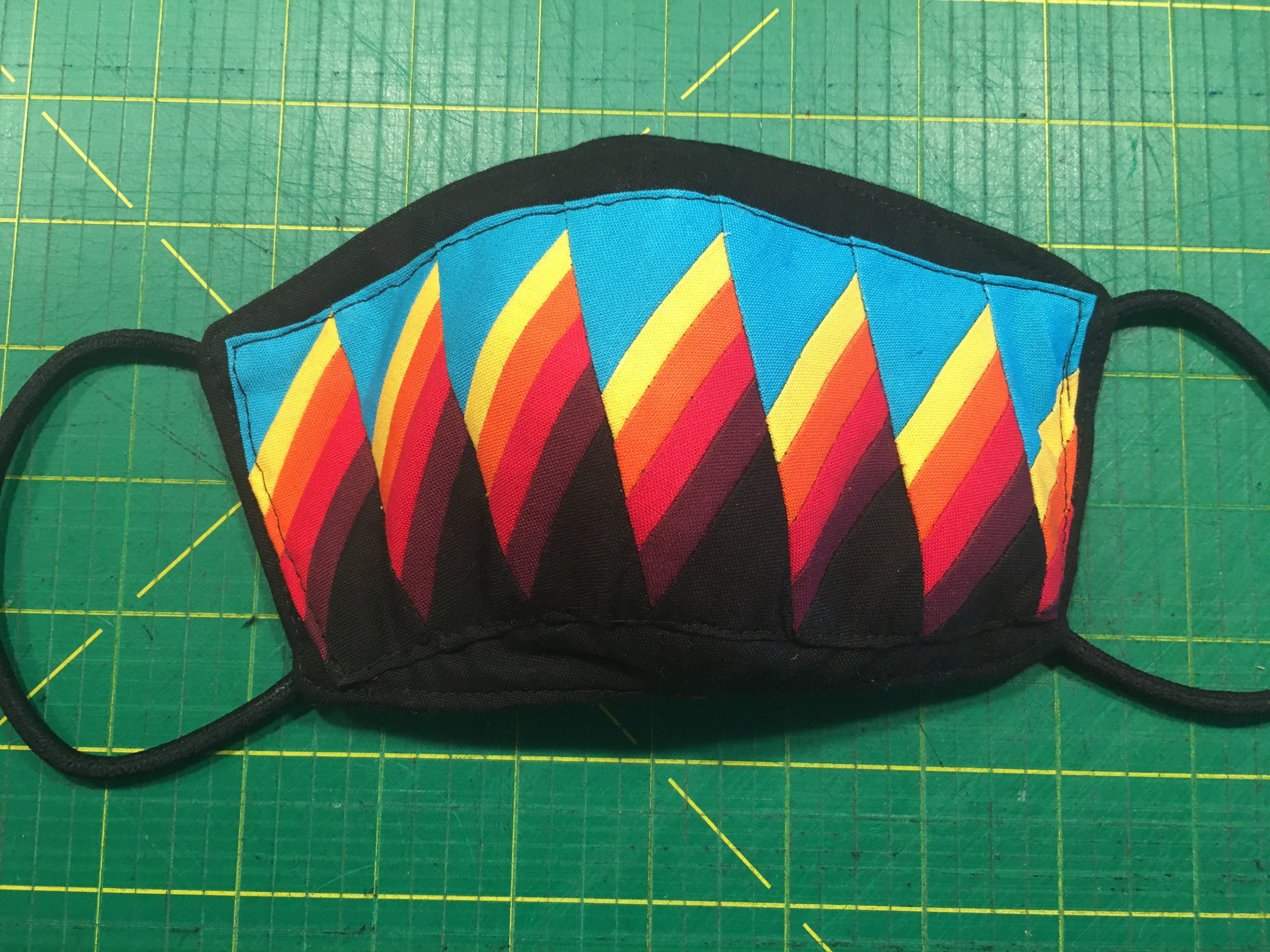 New Seminole Patchwork Face Mask Featuring Everlasting Fire Patchwork ...