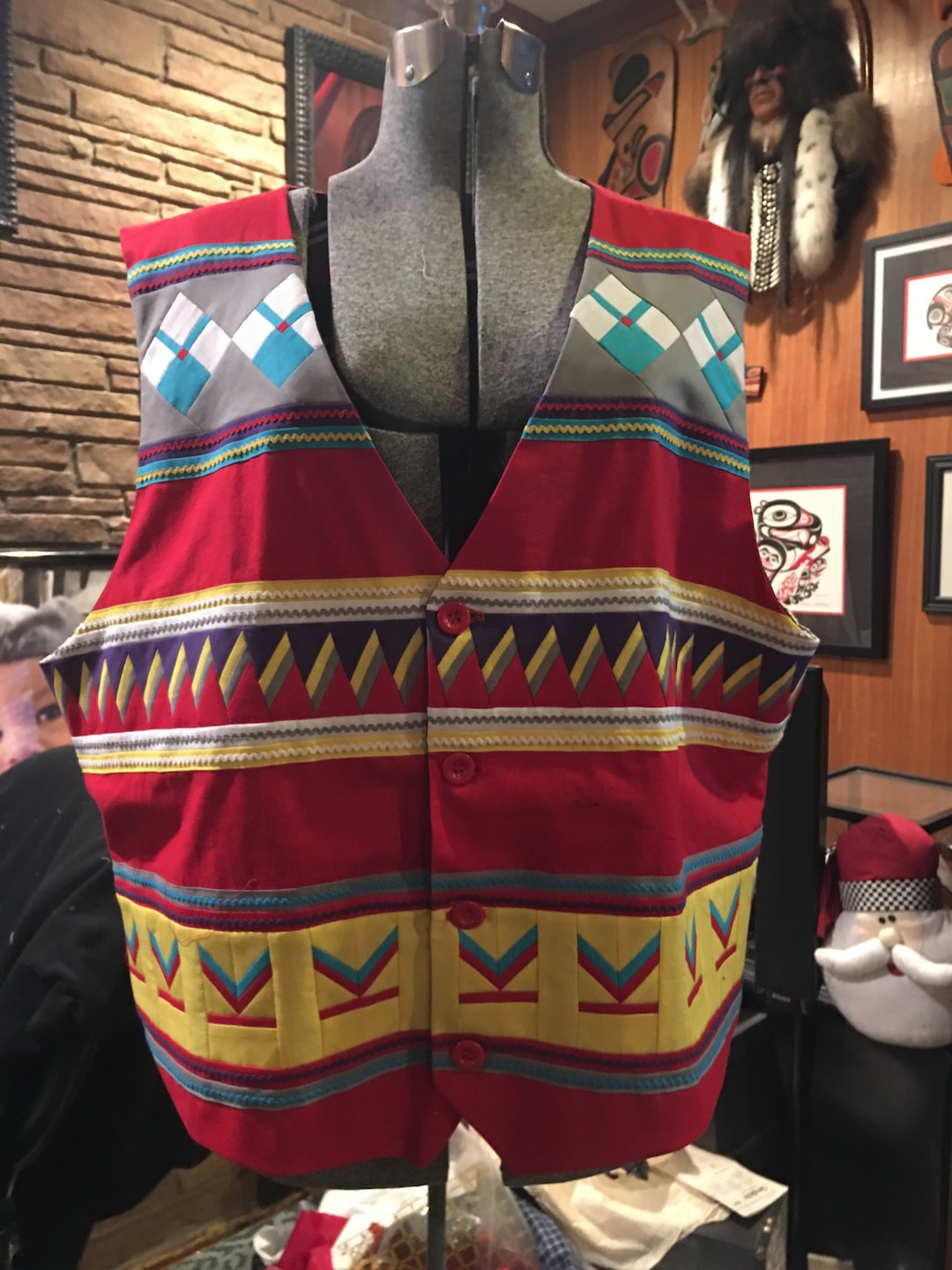 New Seminole Patchwork Vest - Etsy
