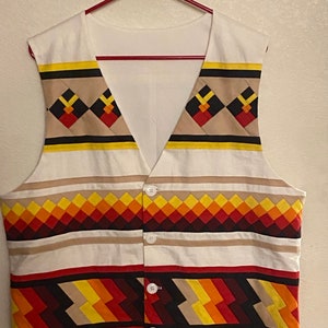 New Seminole Patchwork Vest - Etsy