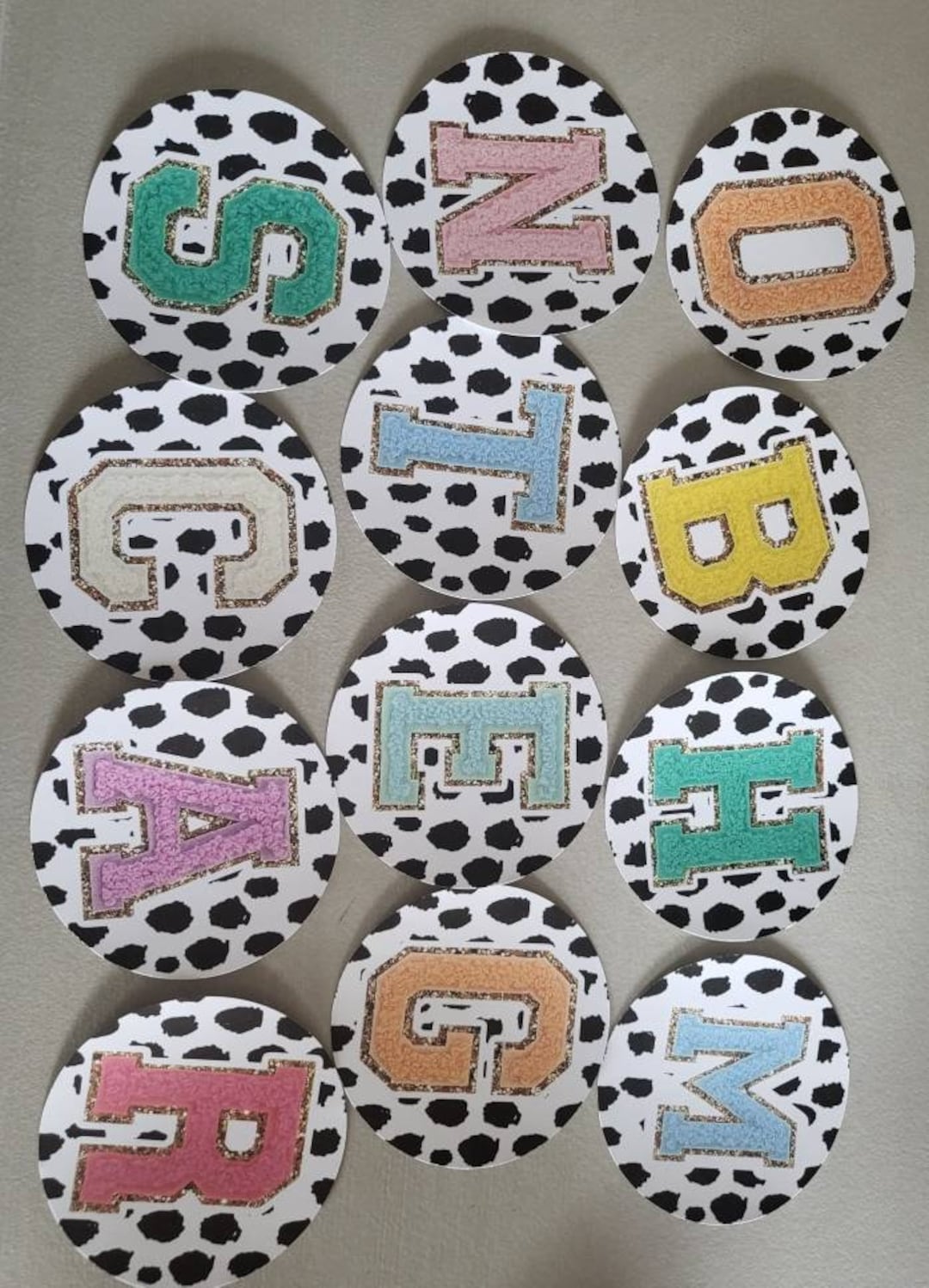 Patch Letters 3 Inch Cardstock Grab Bag - Etsy