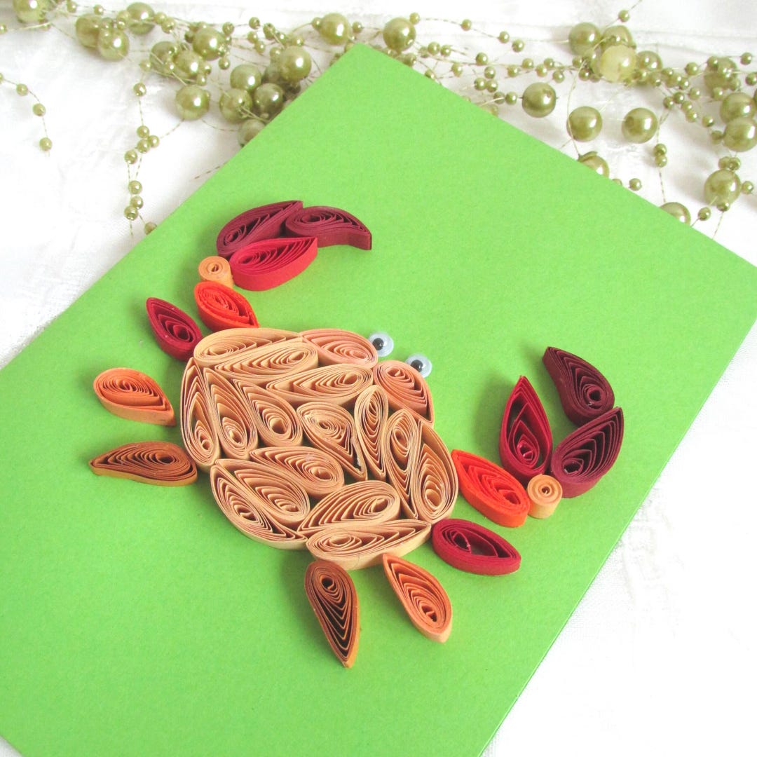 Funny Paper Quilling Cancer Zodiac Signs, 30th Birthday Anniversary ...