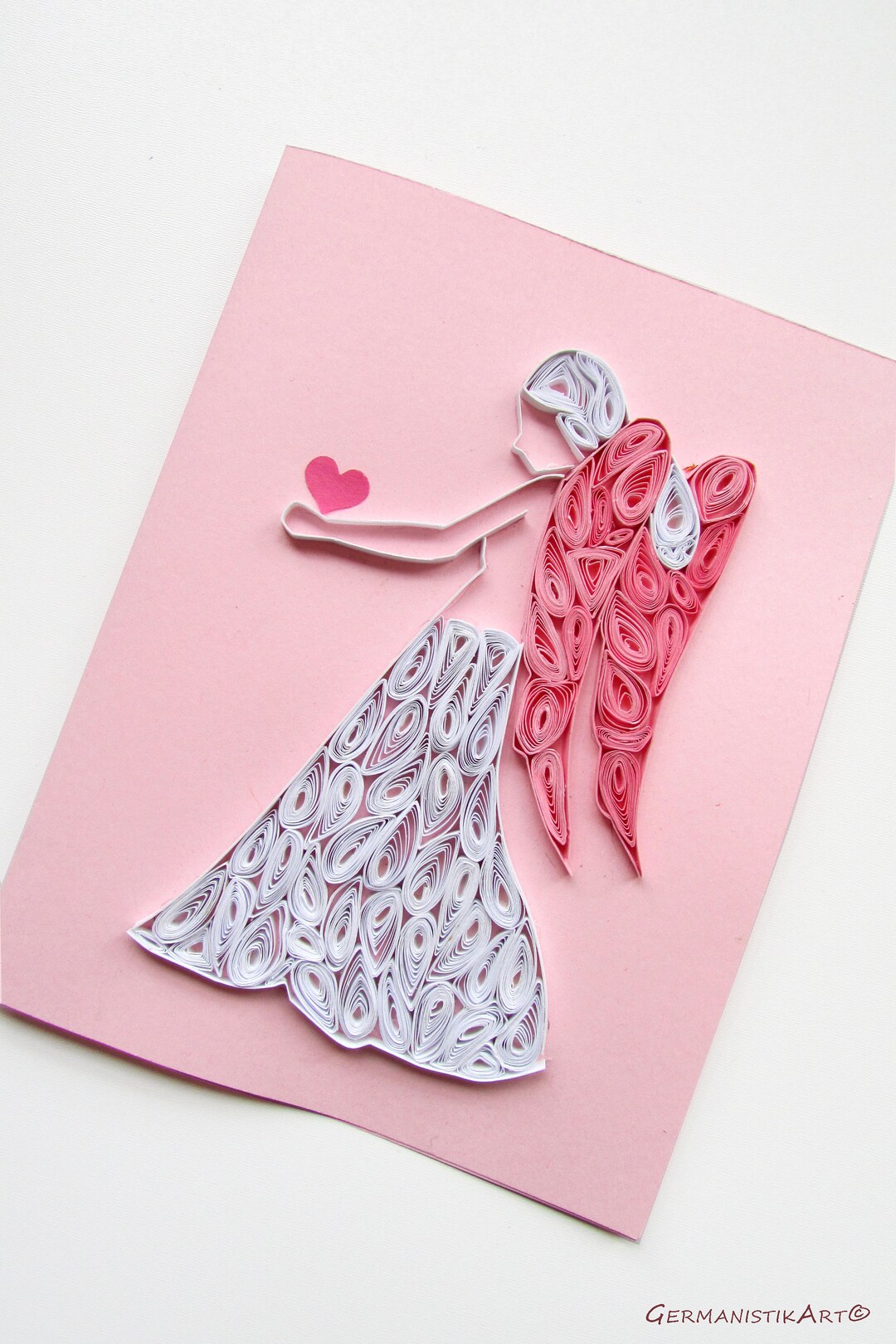 Paper Quilling Virgo Zodiac Sign, Happy 40th Birthday Card Custom ...