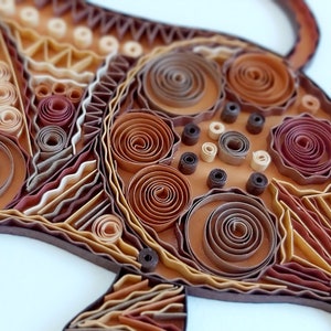 Framed Highland Cow Texas Buffalo Wall Art Decor, Rolling Paper ...