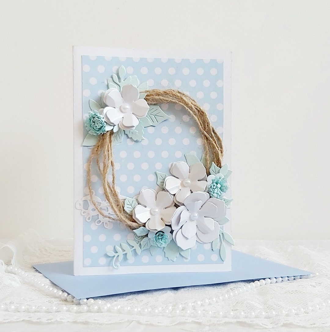 Birth Month Flowers Custom 30th Birthday Anniversary Card, Pastel ...