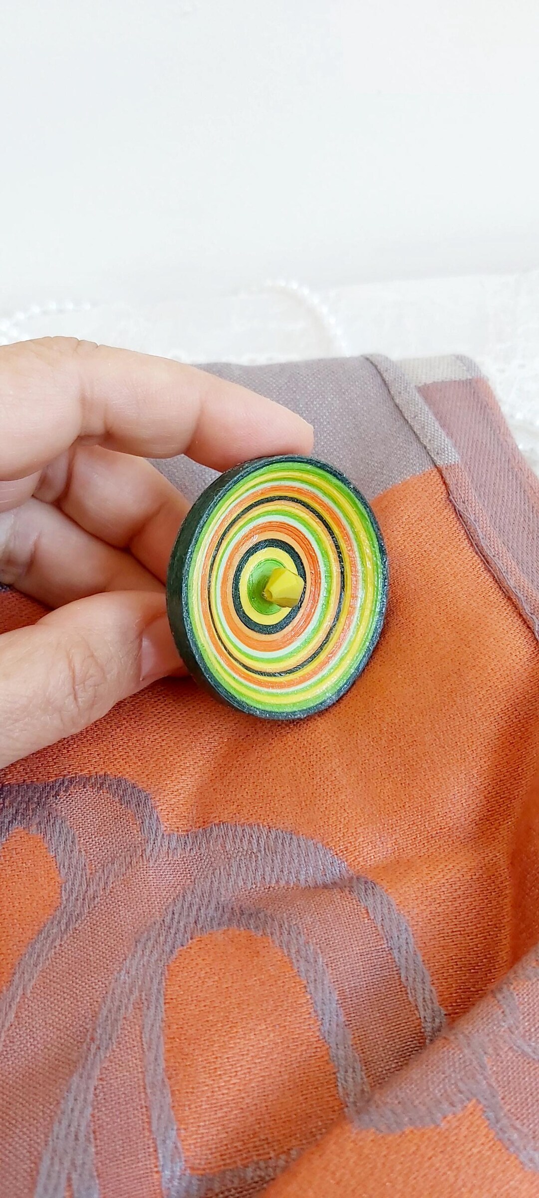 Paper Quilling Collar Shawl Pin Brooch, Sacred Geometry Disc Jewelry ...