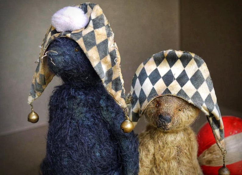 Pattern to Create Mohair Teddy Bear Charlie 7.5'' Including Hat - Etsy
