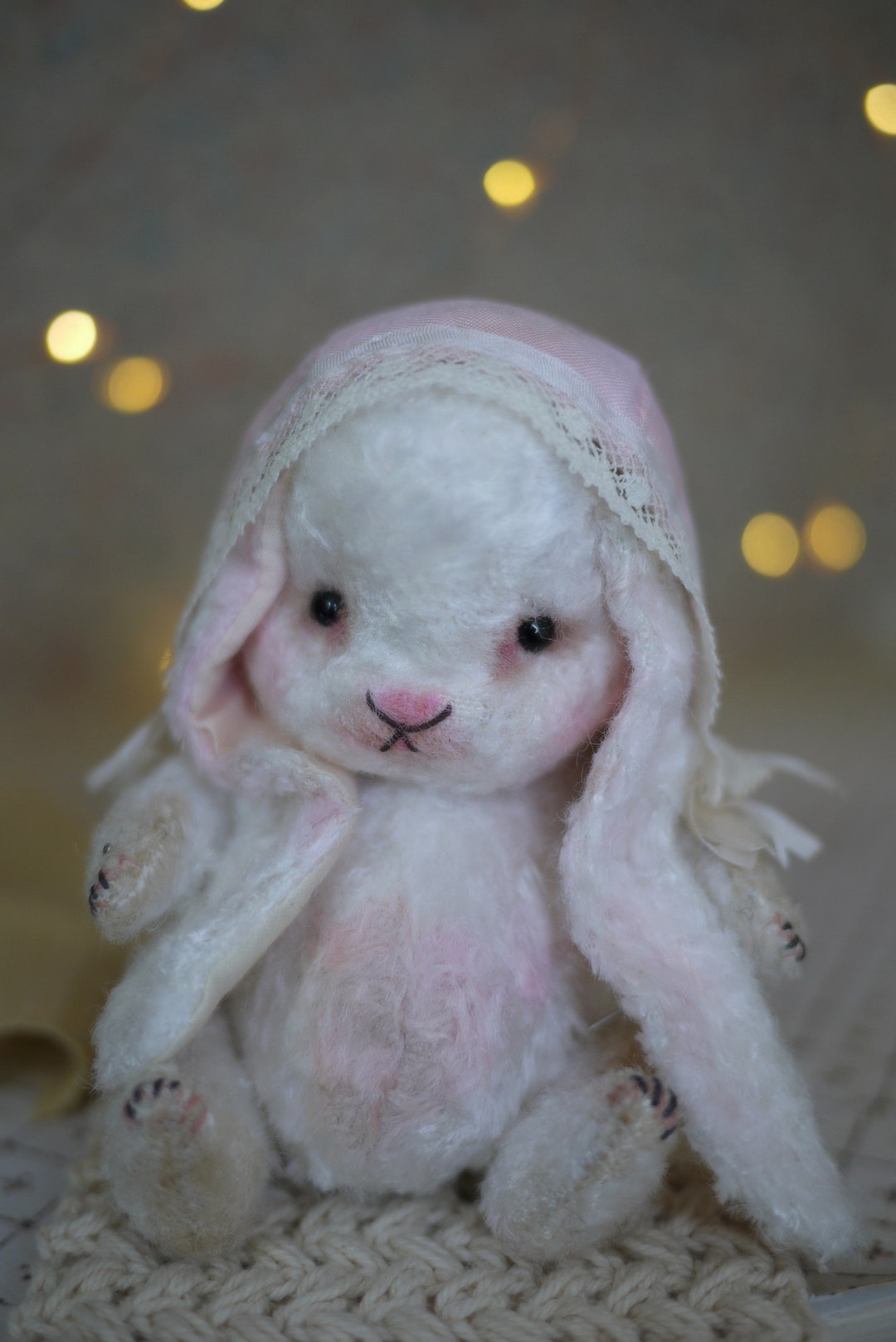 PDF E-PATTERN for Viscose Easter Bunny Rabbit Flopsy 4.5" and Her ...