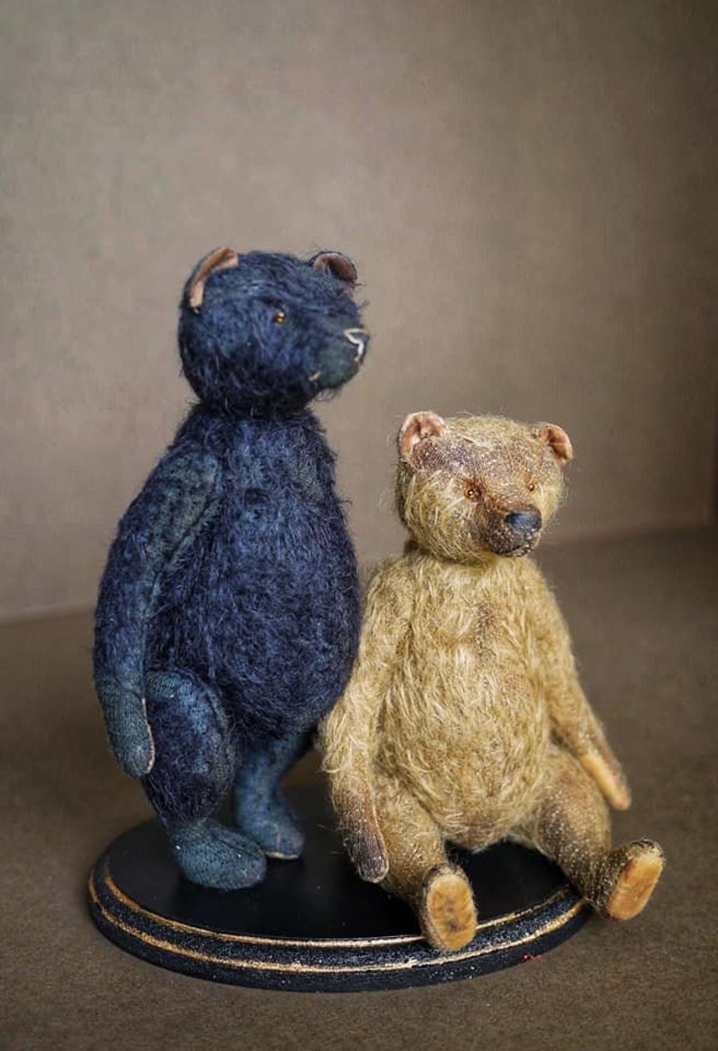 Pattern to Create Mohair Teddy Bear Charlie 7.5'' Including Hat - Etsy