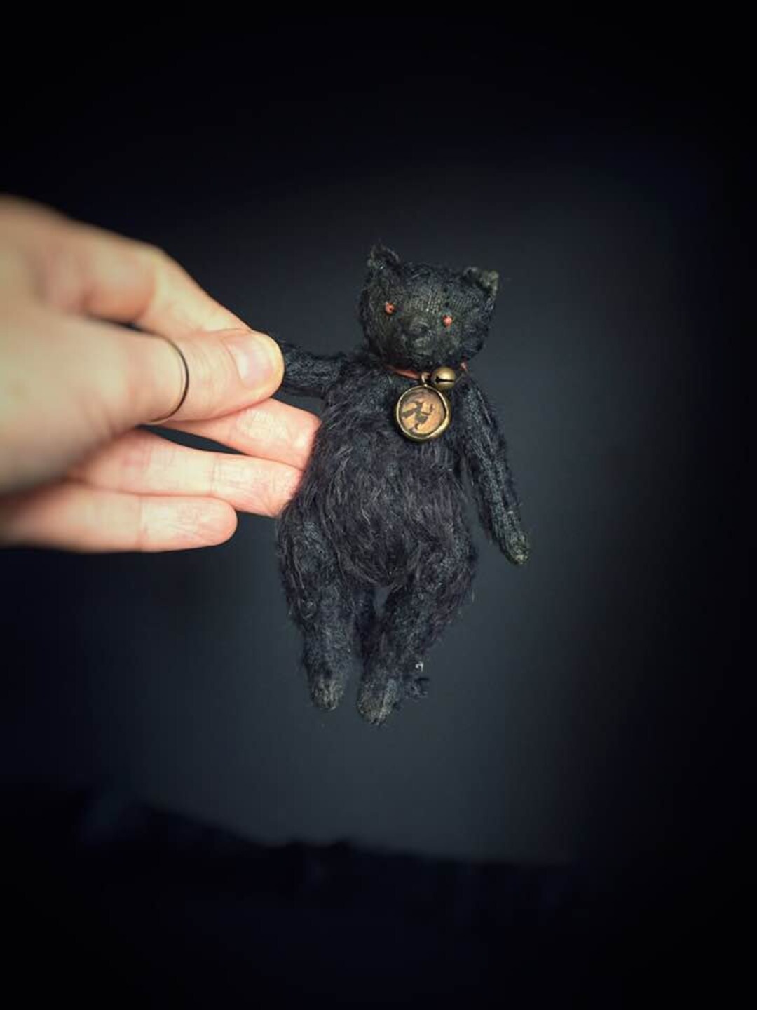 Halloween Black Cat Sabrina 4.7" PDF E-PATTERN - Etsy