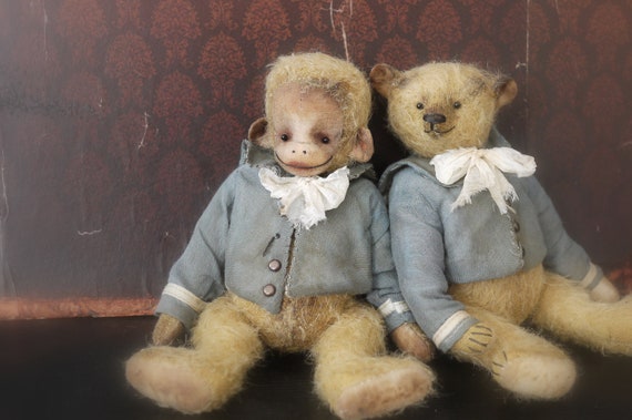 PDF Pattern for Alexander Bear & Monkey 6.5 With Sailor | Etsy