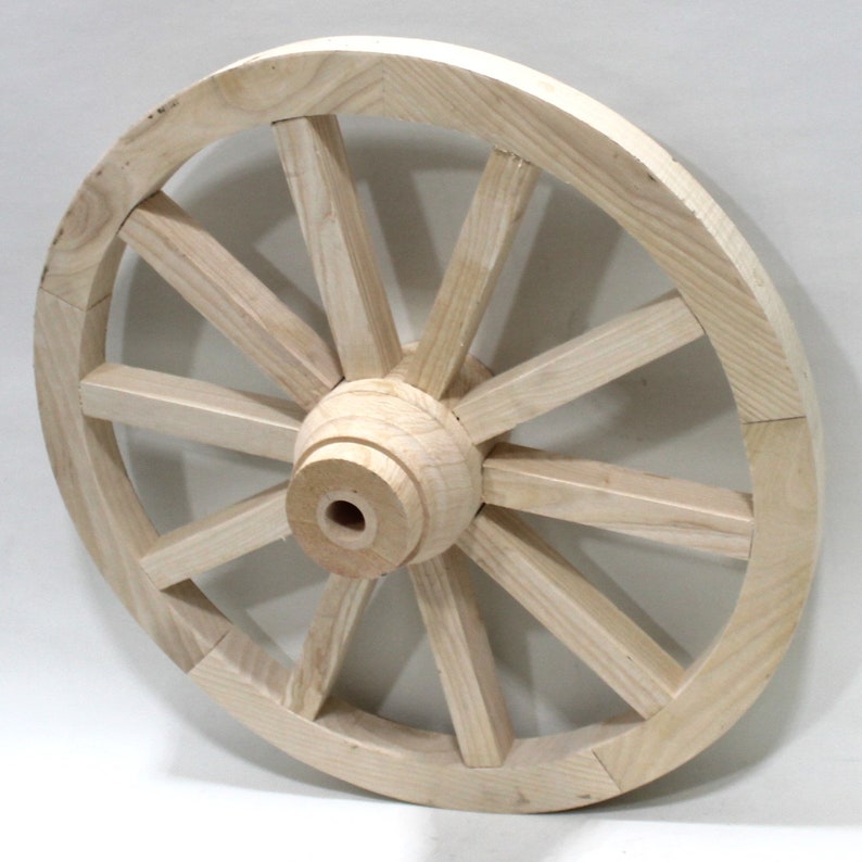 Wooden Cart Wheel 60 Cm. - Etsy