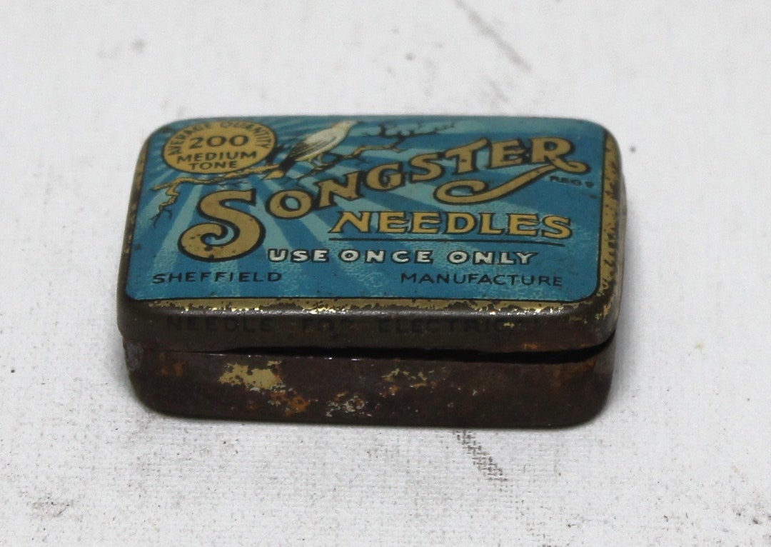 Gramophone Needle,antique Gramophone Box and 200 Needles - Etsy