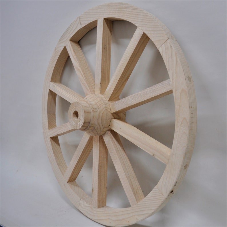 Wooden Cart Wheel 40 Cm. - Etsy