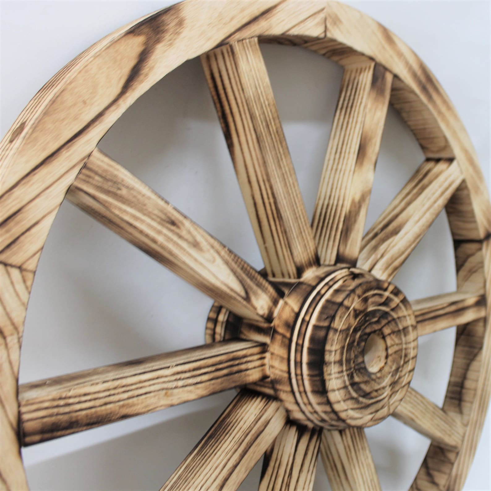 Wooden Cart Wheel 60 Cm. - Etsy