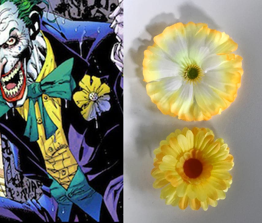Batman Joker DC Comics Inspired Lapel Flower Pin Cosplay | Etsy